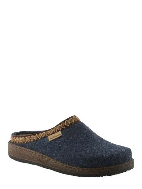 SPRING STEP SHOES Snuggee Wool Clog - Navy