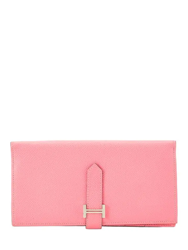 Hermès Bearn Wallet - Pink