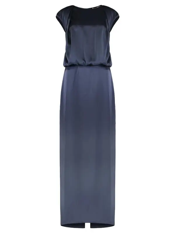 LES FILLES D'EVA Satin Dress - Blue