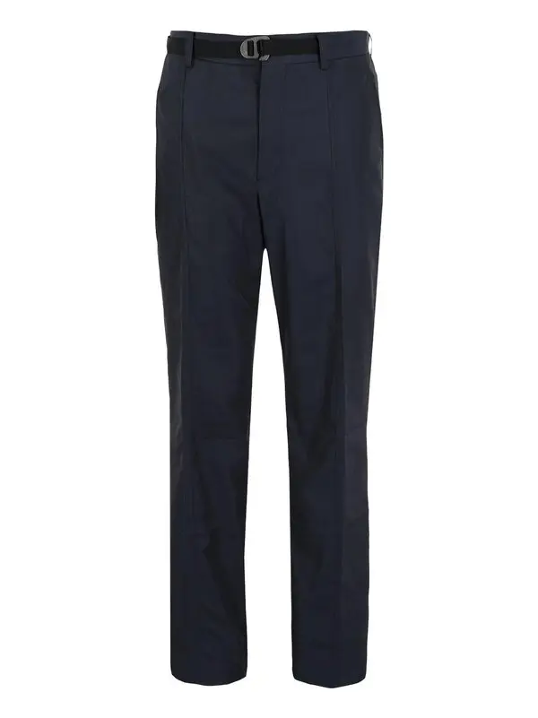 FERRAGAMO Athletic Silk Track Pants - Blue