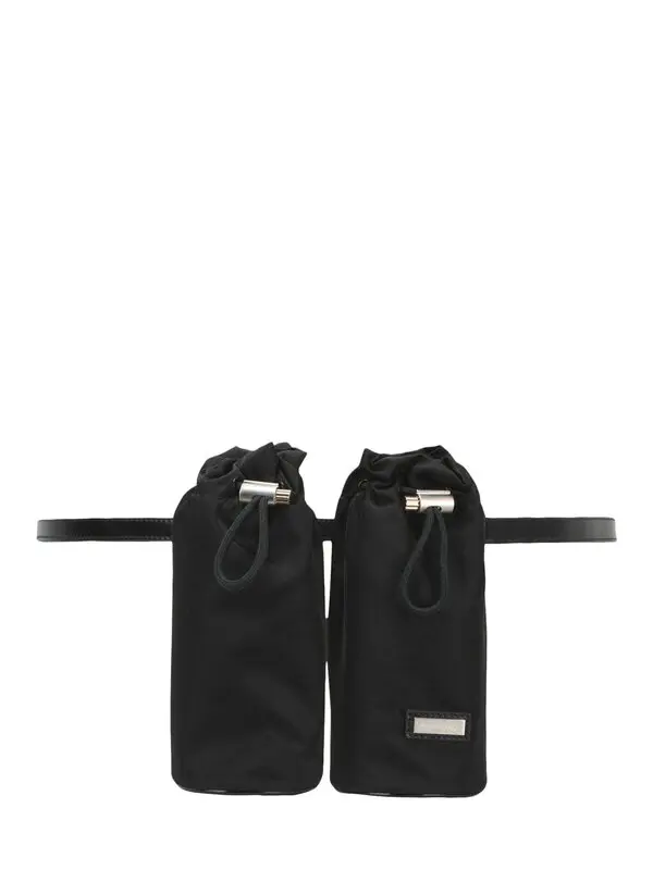 FERRAGAMO Double Bottle Belt Bag - Black