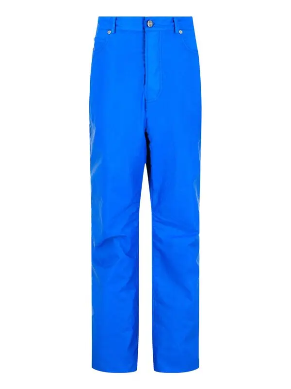 FERRAGAMO Straight Leg Pants - Blue