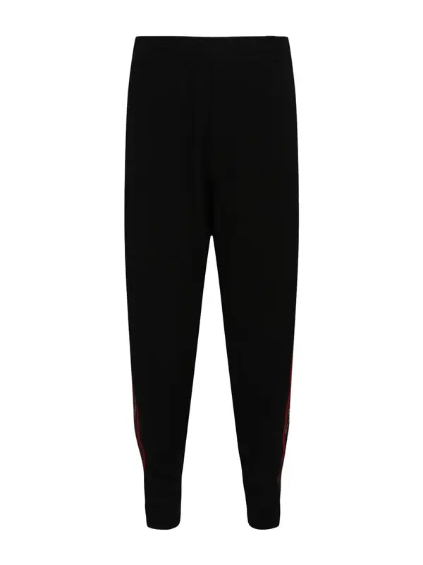 Alexander McQueen Logo Tape Joggers - Black