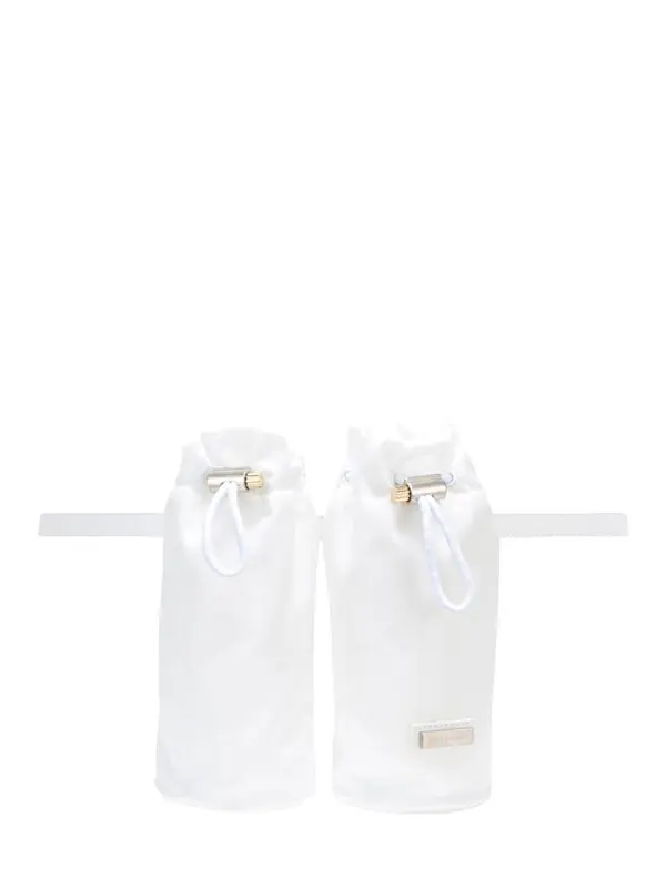 FERRAGAMO Double Bottle Belt Bag - White