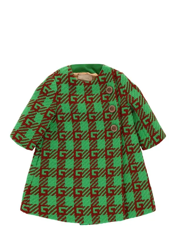 Gucci G Pattern Coat - Green