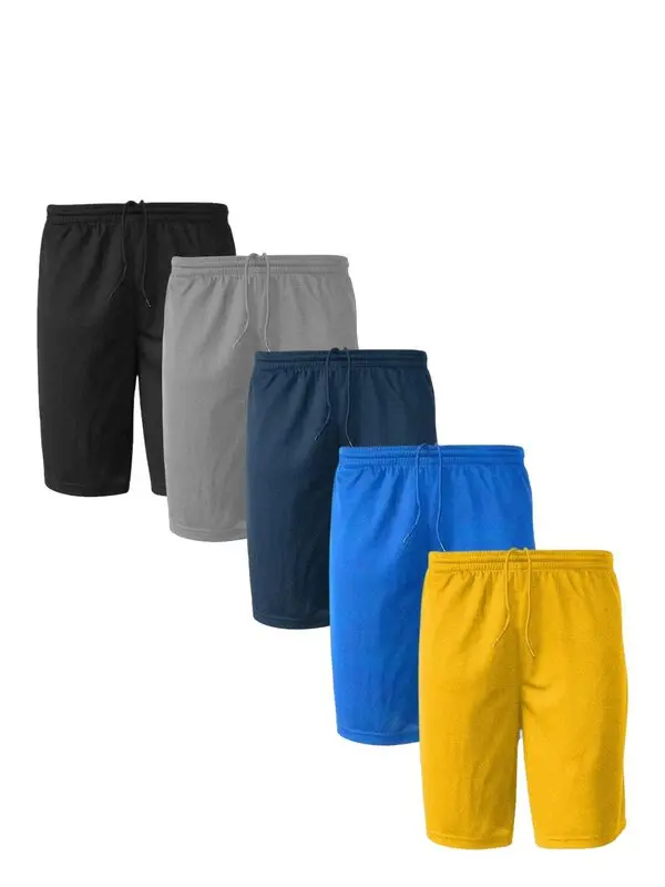 BENBEN Aero Mesh Performance Shorts Pe - Black/lightg/navy/royal/gold