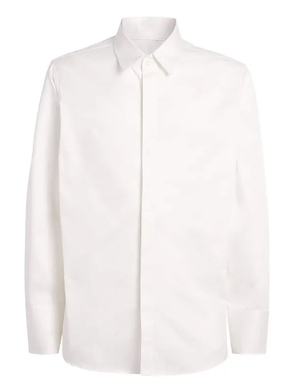 424 Cotton Logo Shirt - White