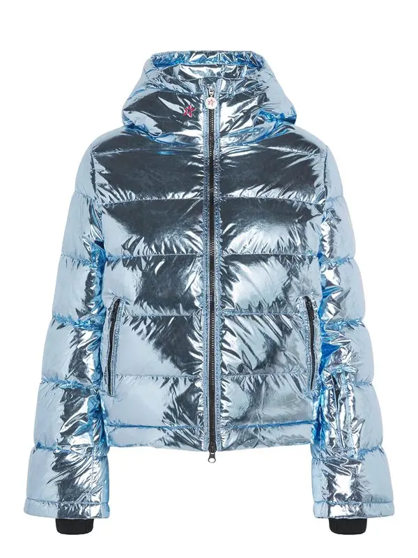 Perfect Moment Polar Flare Down Puffer Jacket - Blue