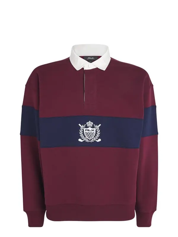 Rlx Ralph Lauren Water-repellent Rugby Sweatshirt - Red