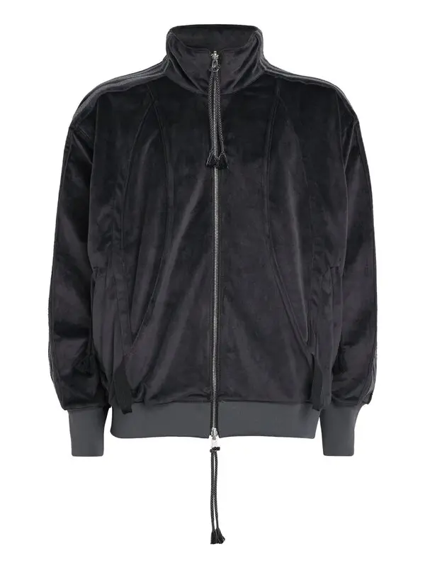 Adidas X Song For The Mute Velvet Track Jacket - Black