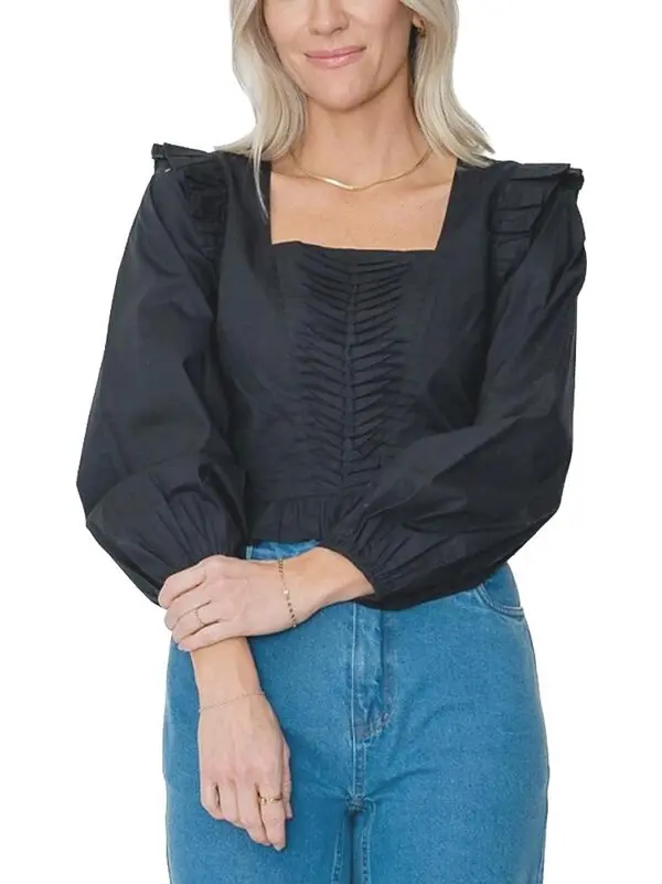 WEST OF Beatrice Top - Black