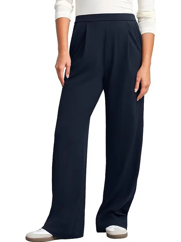 RHONE Revive Wide Leg Pants - Navy Blue