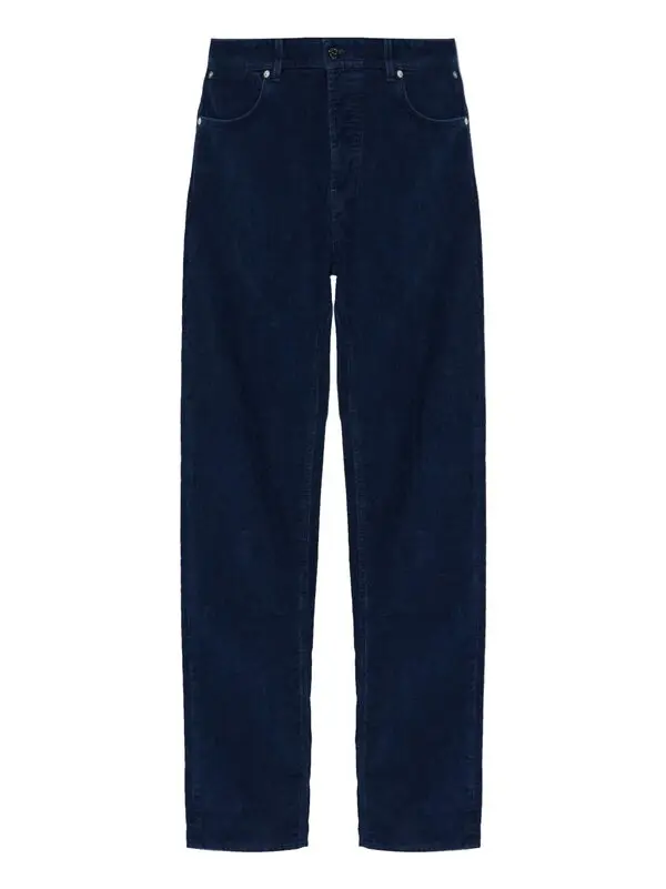 Stone Island Corduroy Trousers - Navy Blue