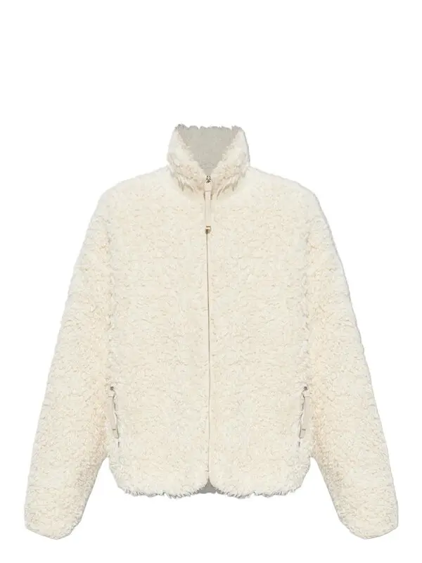 JIL SANDER Jacket With Decorative Trim - Cream