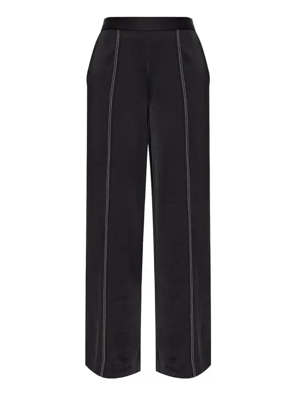 ALLSAINTS Wide Leg Trousers - Black
