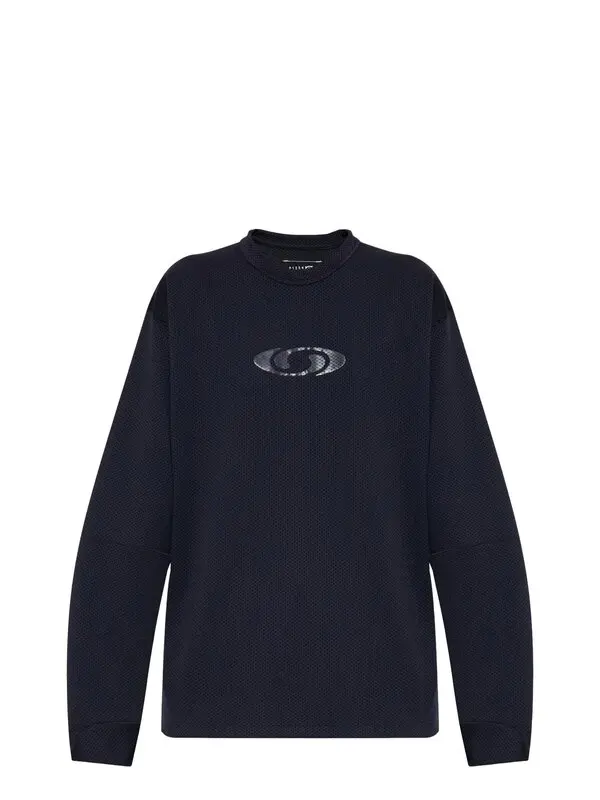 MAISON MARGIELA Salomon X Oversized Sweatshirt - Navy Blue