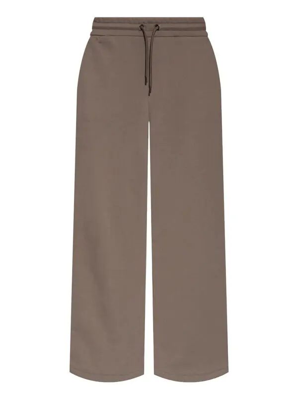 Emporio Armani Wide Leg Sweatpants - Brown