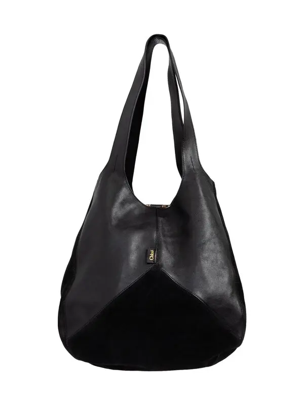 Chloé Balloon Shoulder Bag - Black
