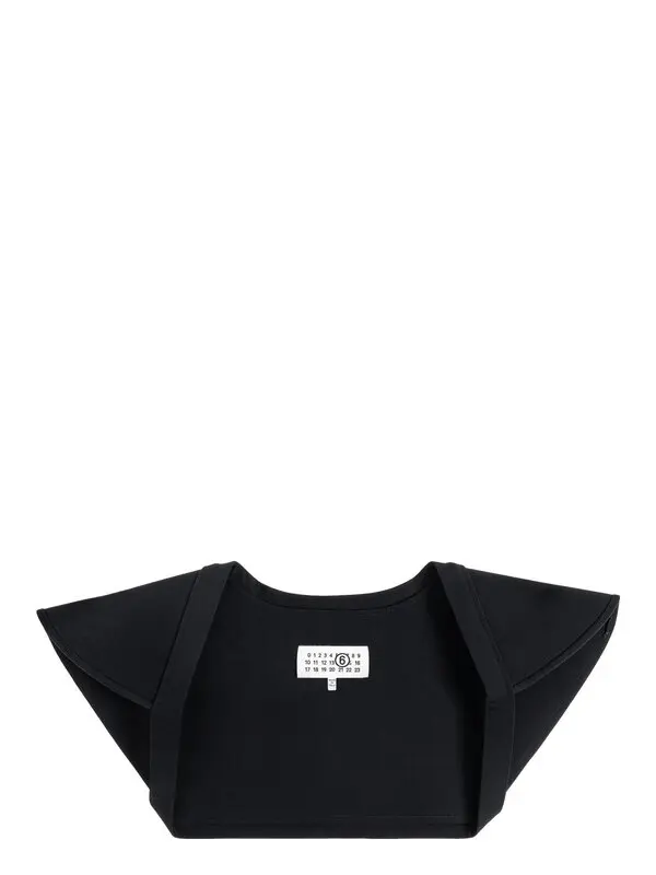 MAISON MARGIELA Stiffened Bolero - Black