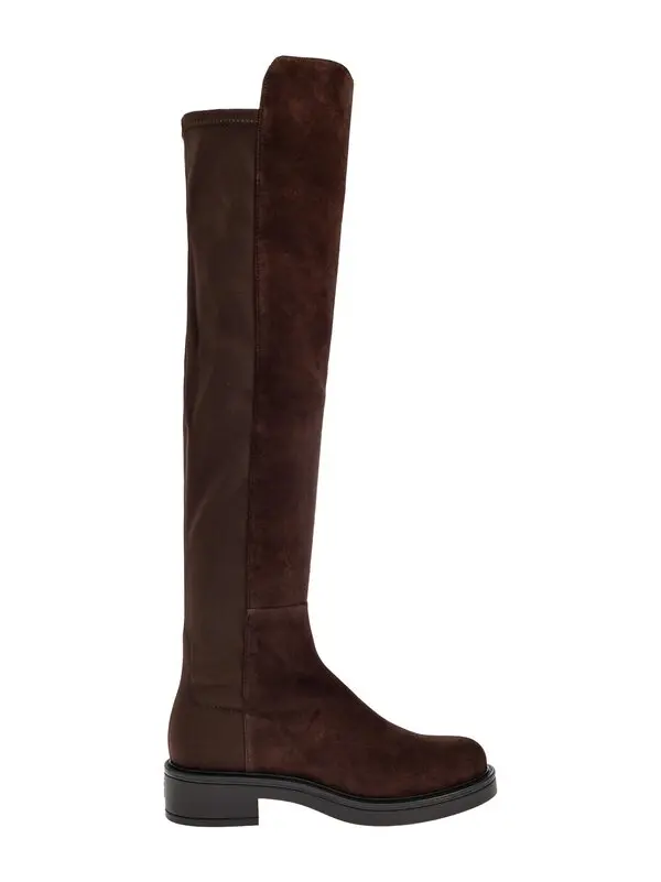 STUART WEITZMAN Celia Knee High Boots - Brown
