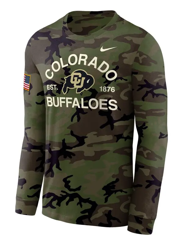 Nike Colorado Buffaloes Legend Dri-fit Long-sleeve T-shirt - Green