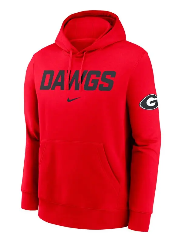 Nike College Pullover Hoodie - Red