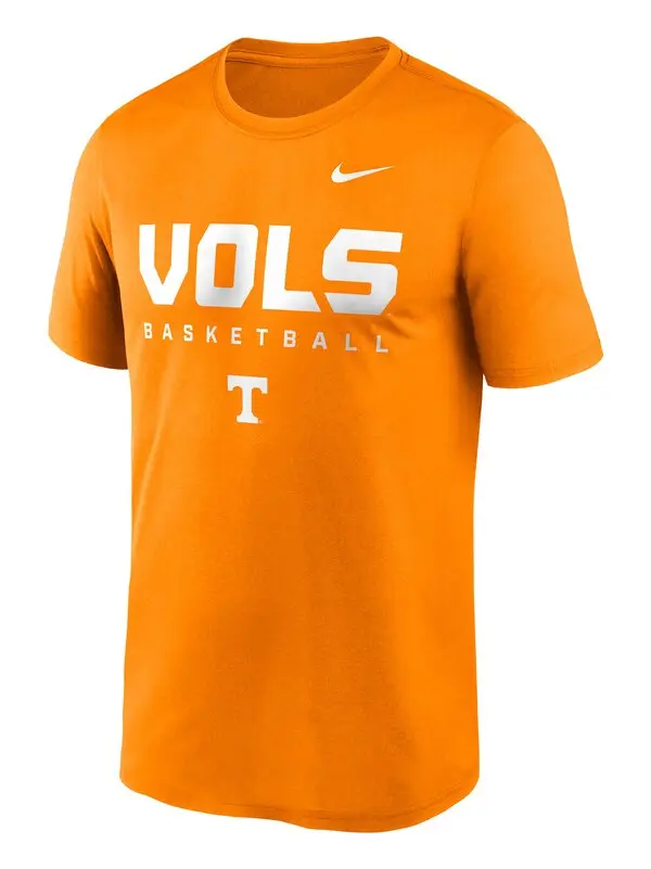 Nike Tennessee Courtside Basketball Legend Dri-fit College T-shirt - Orange
