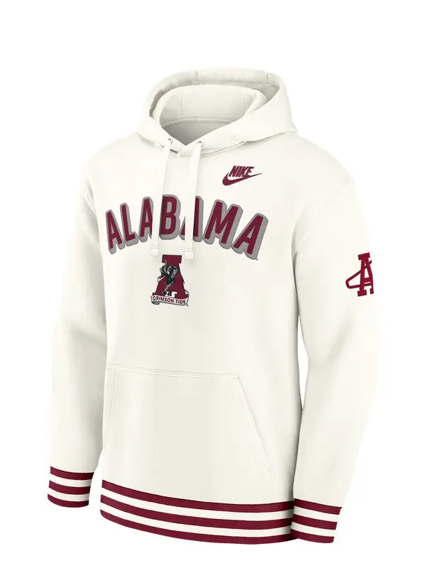 Nike Alabama Legacy Retro College Pullover Hoodie - Brown