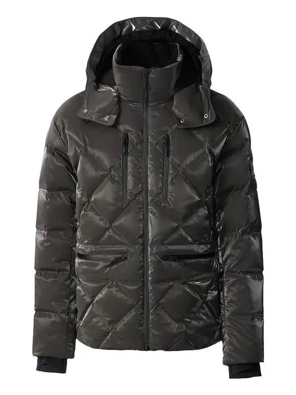 Mackage Cillian-glo High-gloss Down Ski Jacket - Carbon