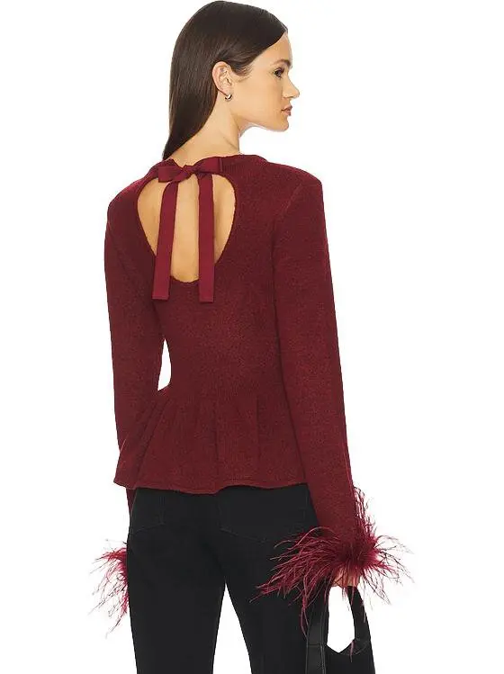 Saylor Jovi Sweater - Red