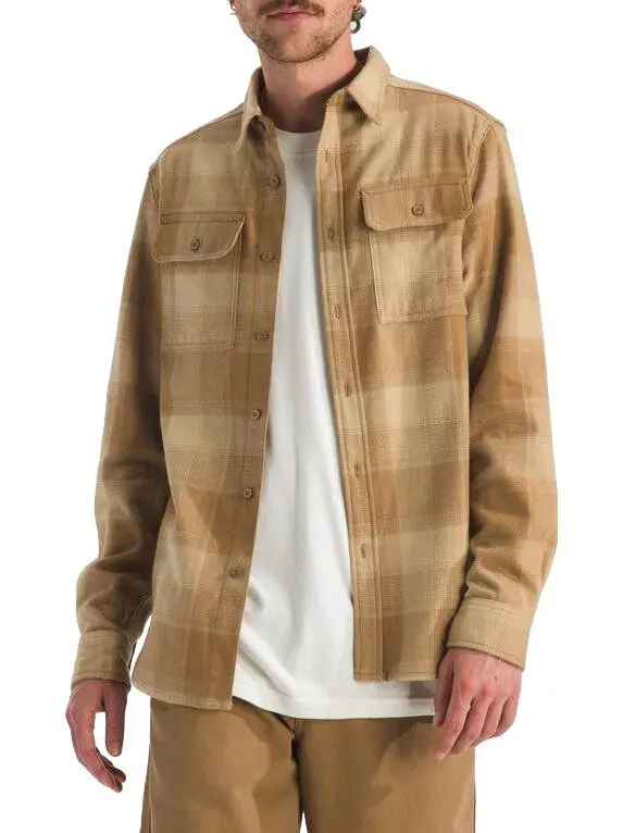 The North Face Arroyo Plaid Cotton Flannel Button-up Shirt - Utility Brown Tnf Shadow Plaid