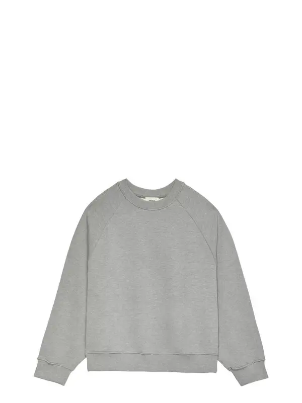 A PAPER KID Raglan-sleeve Sweatshirt - Grey