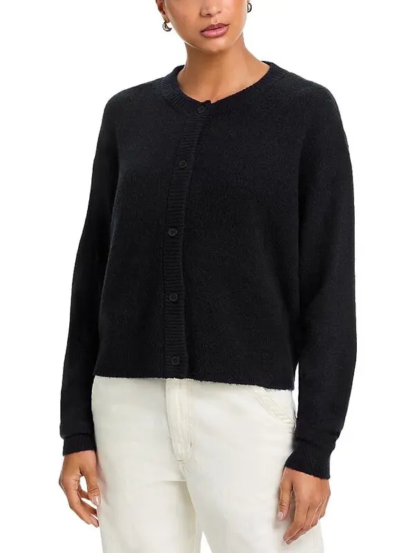 American Vintage Button Detailed Cardigan - Noir