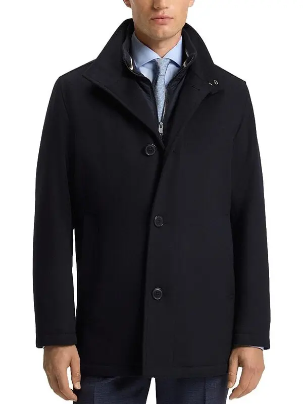 BOSS Coxtan Coat - Dark Blue