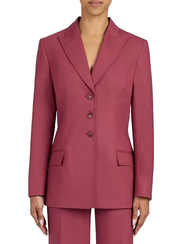 Santorelli Freya Three-button Jacket - Crushed Berry