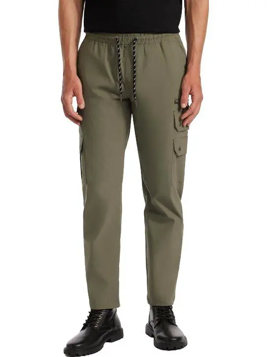 ECKO UNLTD. Zip Ship Cargo Jogger - Olive