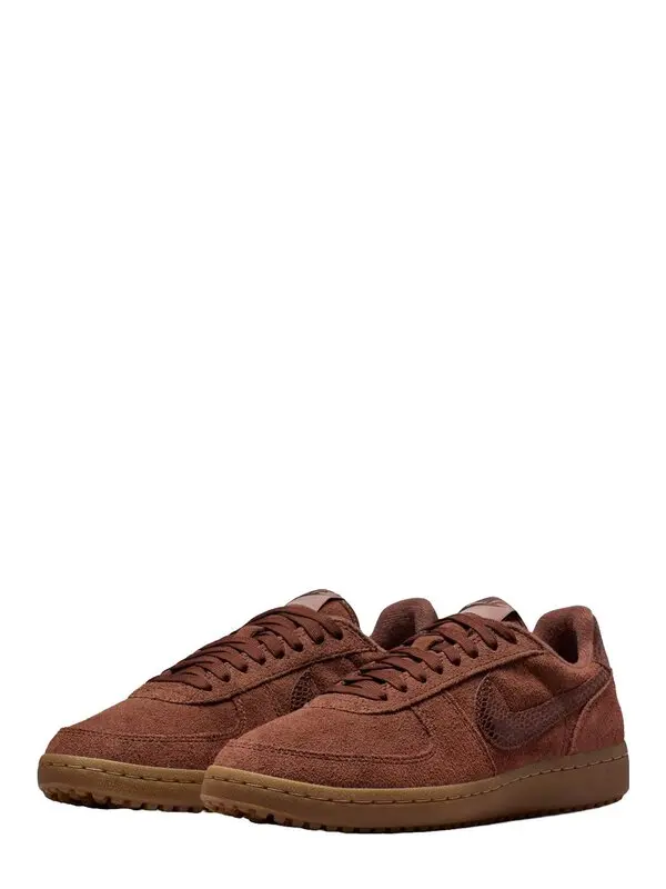 Nike Field General Mesh Swoosh Sneakers - Fauna Brown/baroque Brown