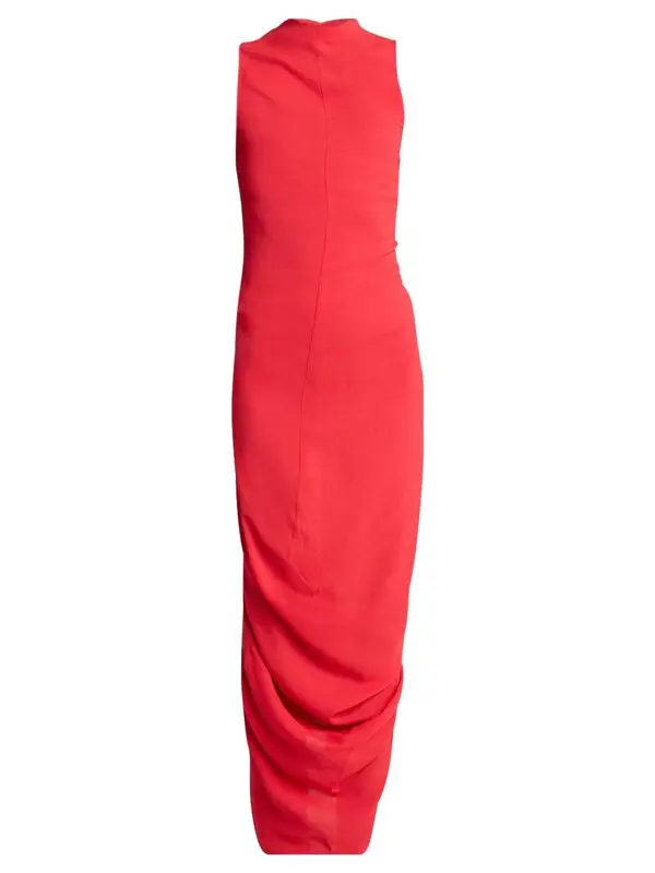 Jacquemus The J Draped Dress - Red
