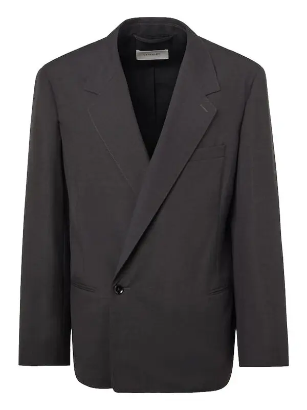 LEMAIRE Double-breasted Blazer - Grey