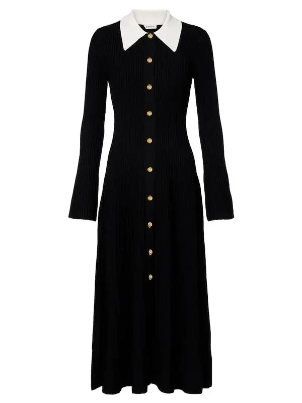 Simkhai Philippa Shirt Dress - Black