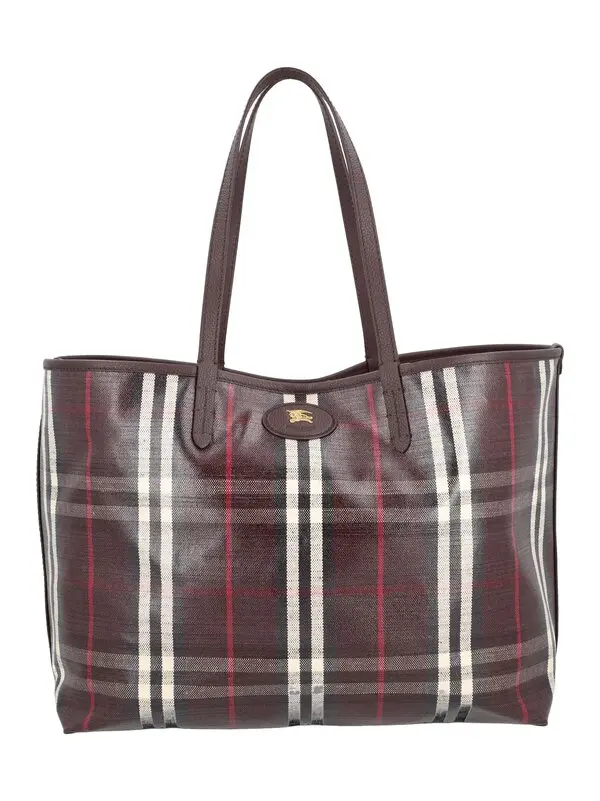 Burberry Medium Tote Bag - Bordeaux