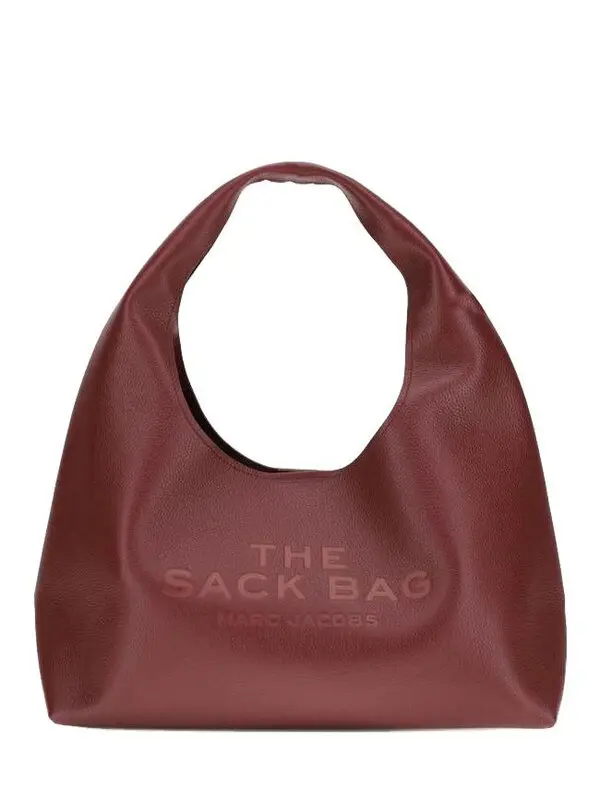 Marc Jacobs Leather Sack Shoulder Bag - Red
