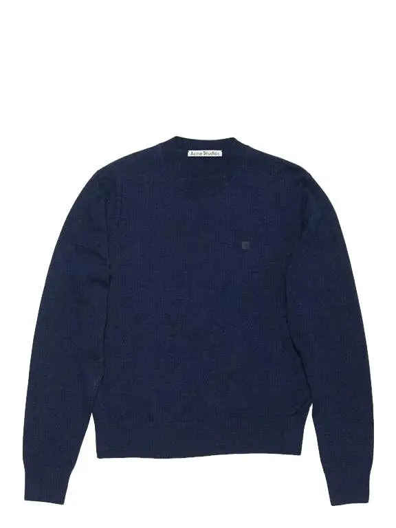 Acne Studios Fa Ux Knit000130 - Ahe Navy Melange