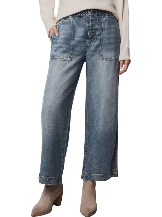 Splendid Crop Wide Leg Jeans - Indigo