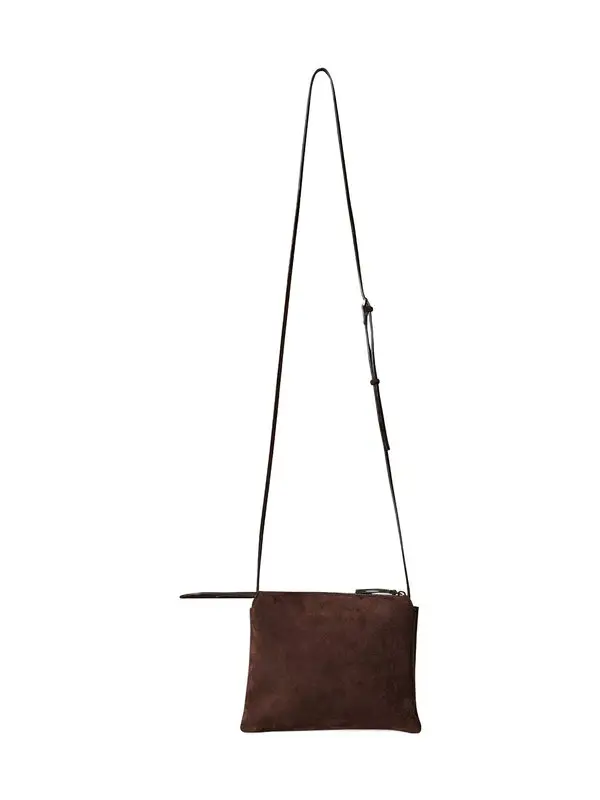 THE ROW Nu Mini Twin Bag - Mocha