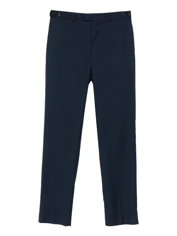 Emporio Armani Wool Trousers - Blue