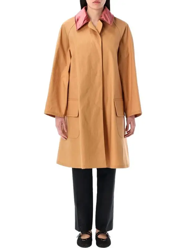 Prada Cotton Raincoat - Miele