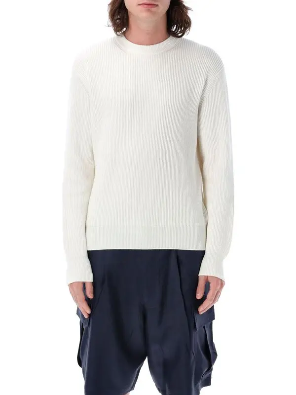 Prada Cotton Crewneck - Beige
