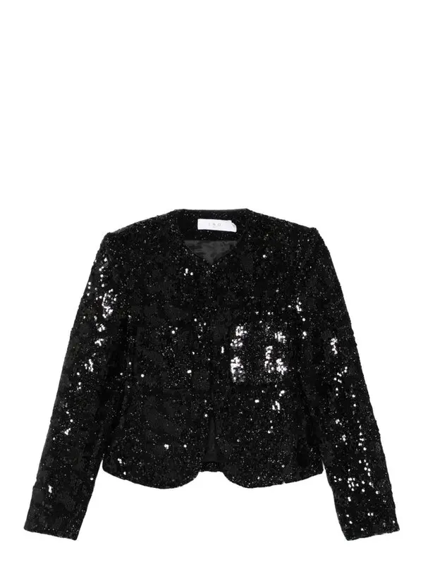 IRO PARIS Sequined Jacket - Black