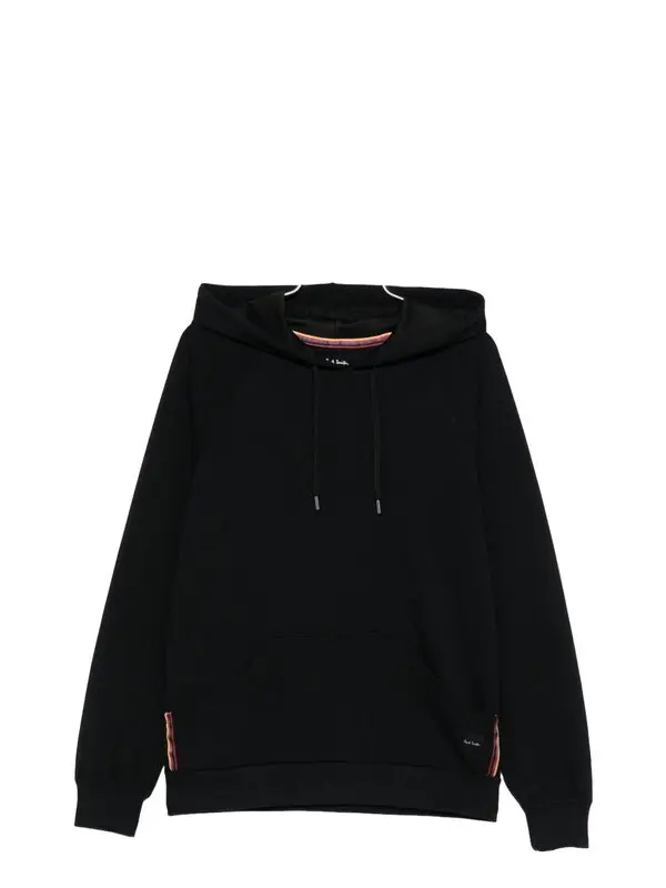 Paul Smith Signature Stripe Hoodie - Black